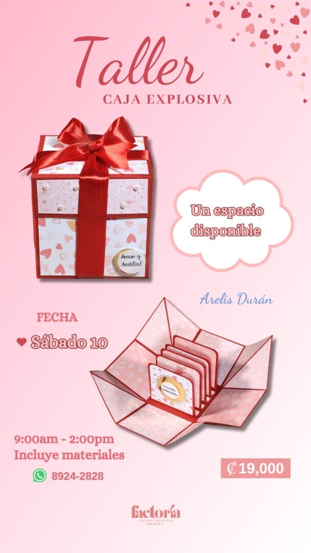 Taller De Caja Explosiva